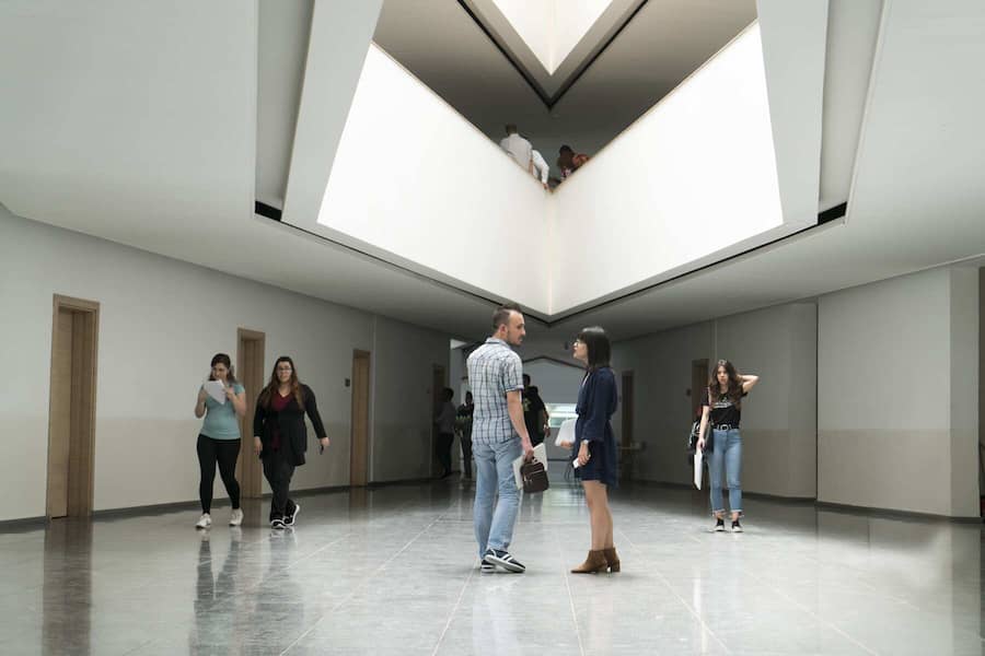 Cyprus International University campus map