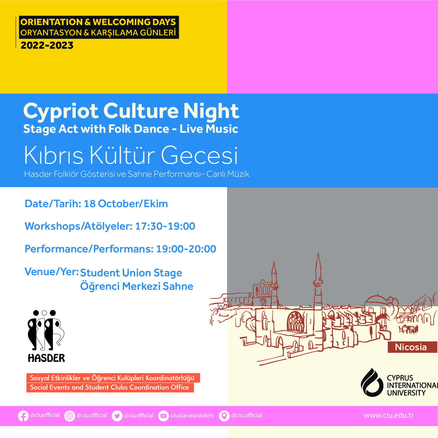 Kıbrıs Kültür Gecesi | CIU
