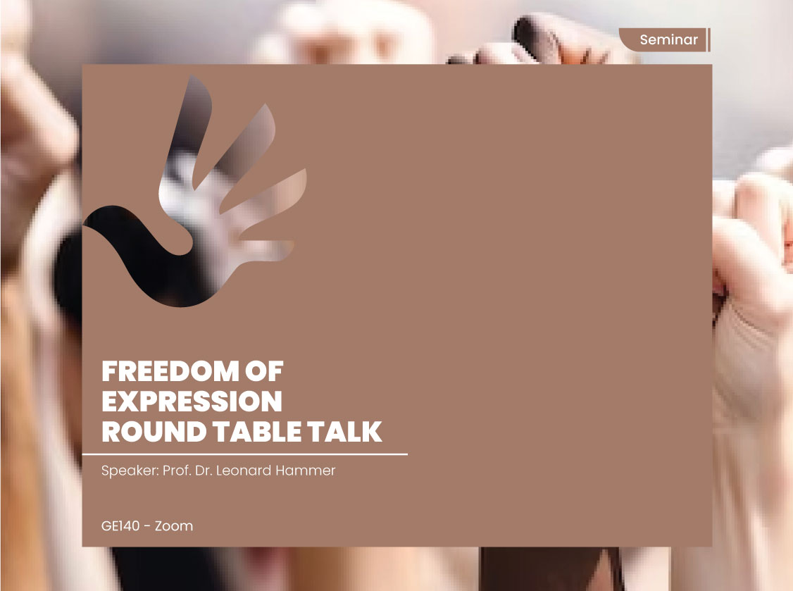 Freedom of Expression Round Table Talk | Cyprus International University