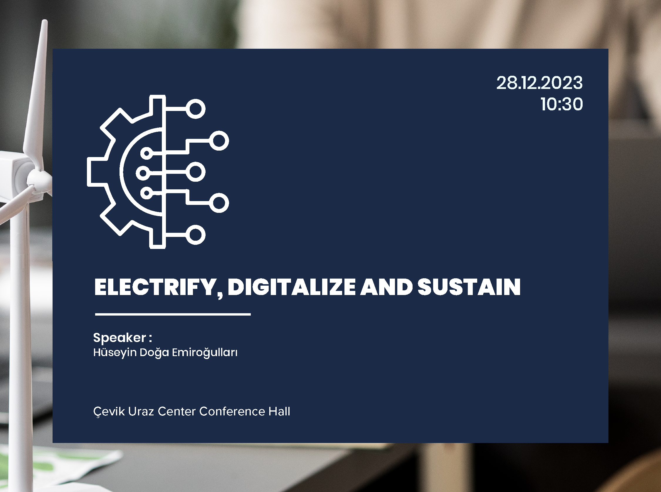 Electrify, Digitalize and Sustain | CIU
