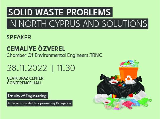 Solid Waste Problems in North Cyprus and Solutions | CIU